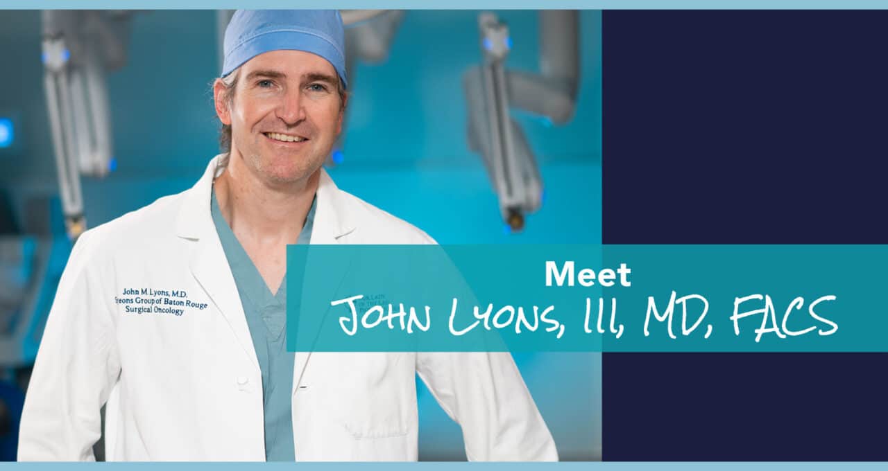 John Lyons, III, MD, FACS - Franciscan Missionaries of Our Lady Health ...