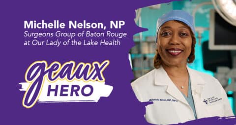 Geaux Hero: Michelle Nelson is the Center of the Family at Surgeons ...