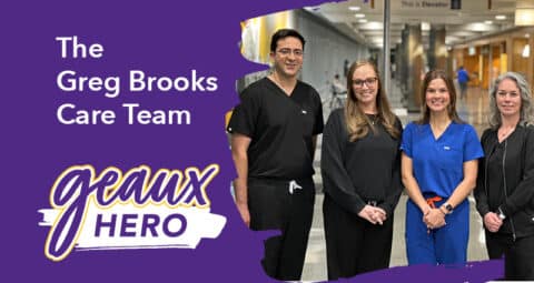 Geaux Hero: LSU Football Star Greg Brooks Jr. Gets Expert Care for Rare ...