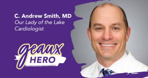 Geaux Hero: Our Lady of the Lake Heart Doctor Treats LSU Softball ...